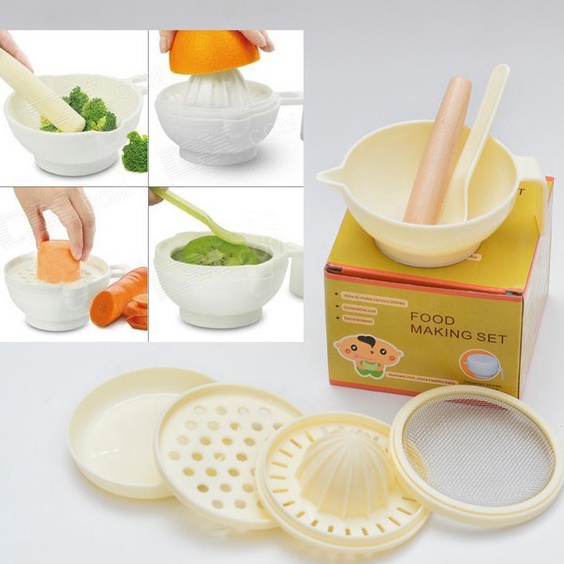 Jual NcH LKC336 Baby Food Making Set 5in1 | Shopee Indonesia