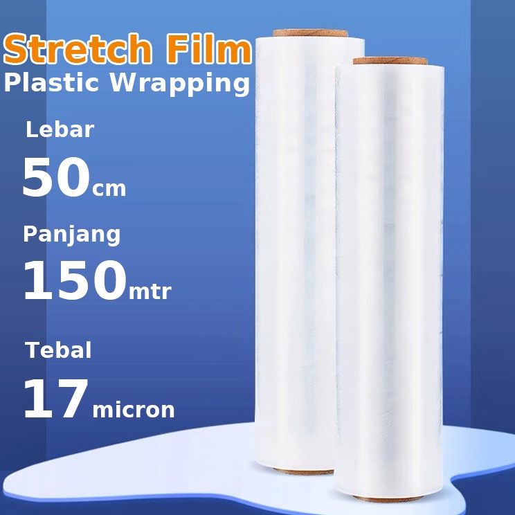 Jual Terkini Plastik Wrapping Stretch Film5cm 15mtr Plastik Wrapping ...