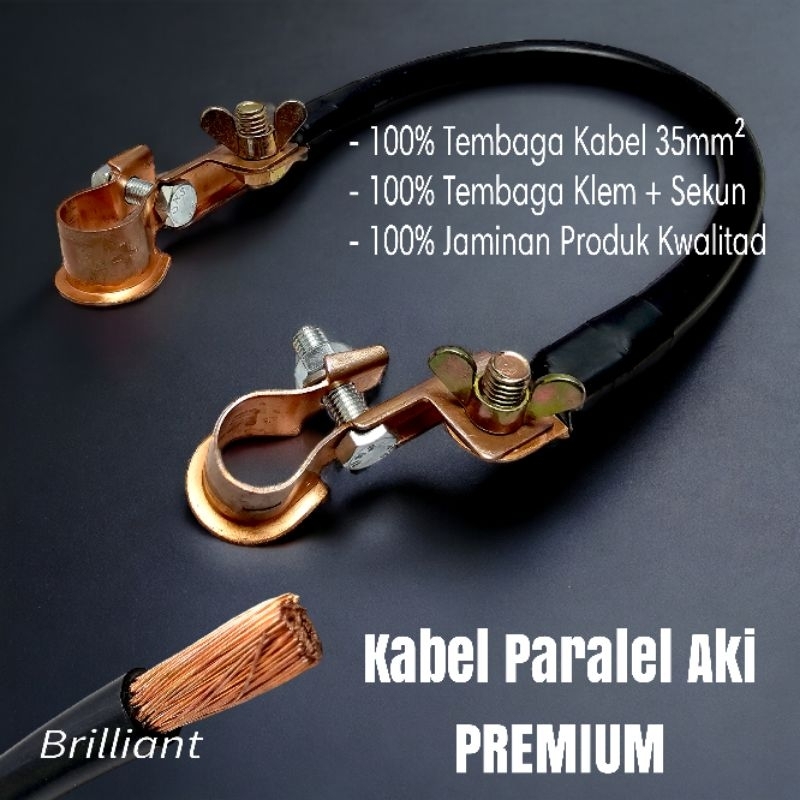 Jual Kabel Seri Paralel Accu Aki - PREMIUM | Shopee Indonesia