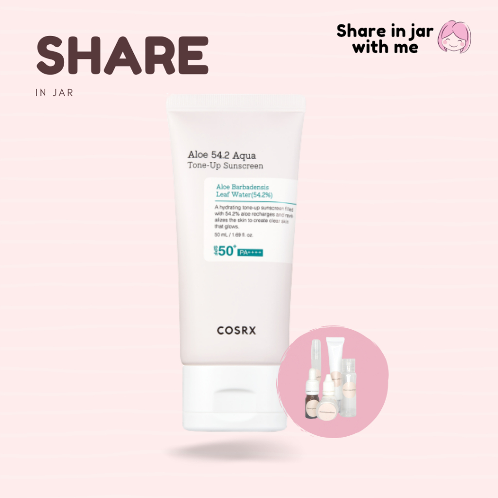 Jual [SHARE IN JAR] COSRX 54.2 Aqua Tone Up Sunscreen SPF50+ PA++++ ORIGINAL | Shopee Indonesia