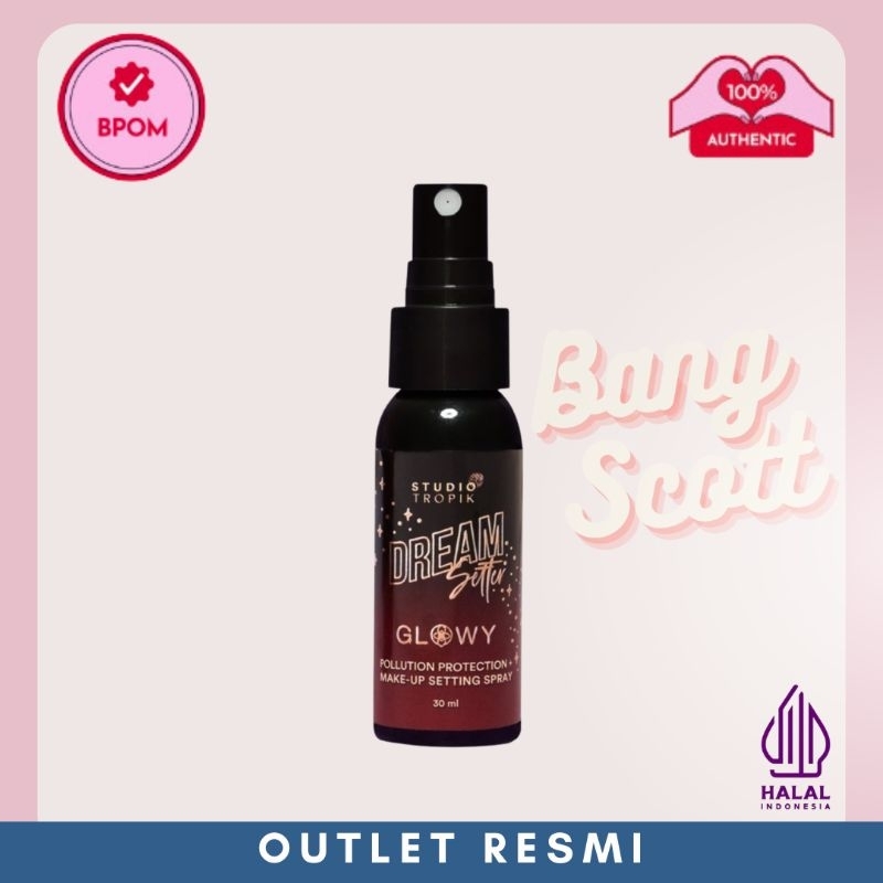 Jual STUDIO TROPIK DreamSetter Glowy 2.0 Pollution Protection Make Up ...