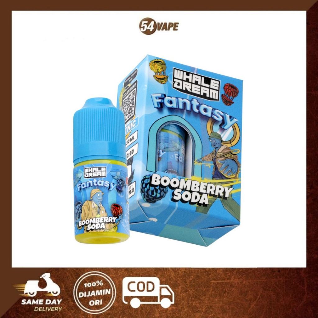 Jual Whale Dream Fantasy V2 Boomberry Soda Saltnic 30ml | Shopee Indonesia