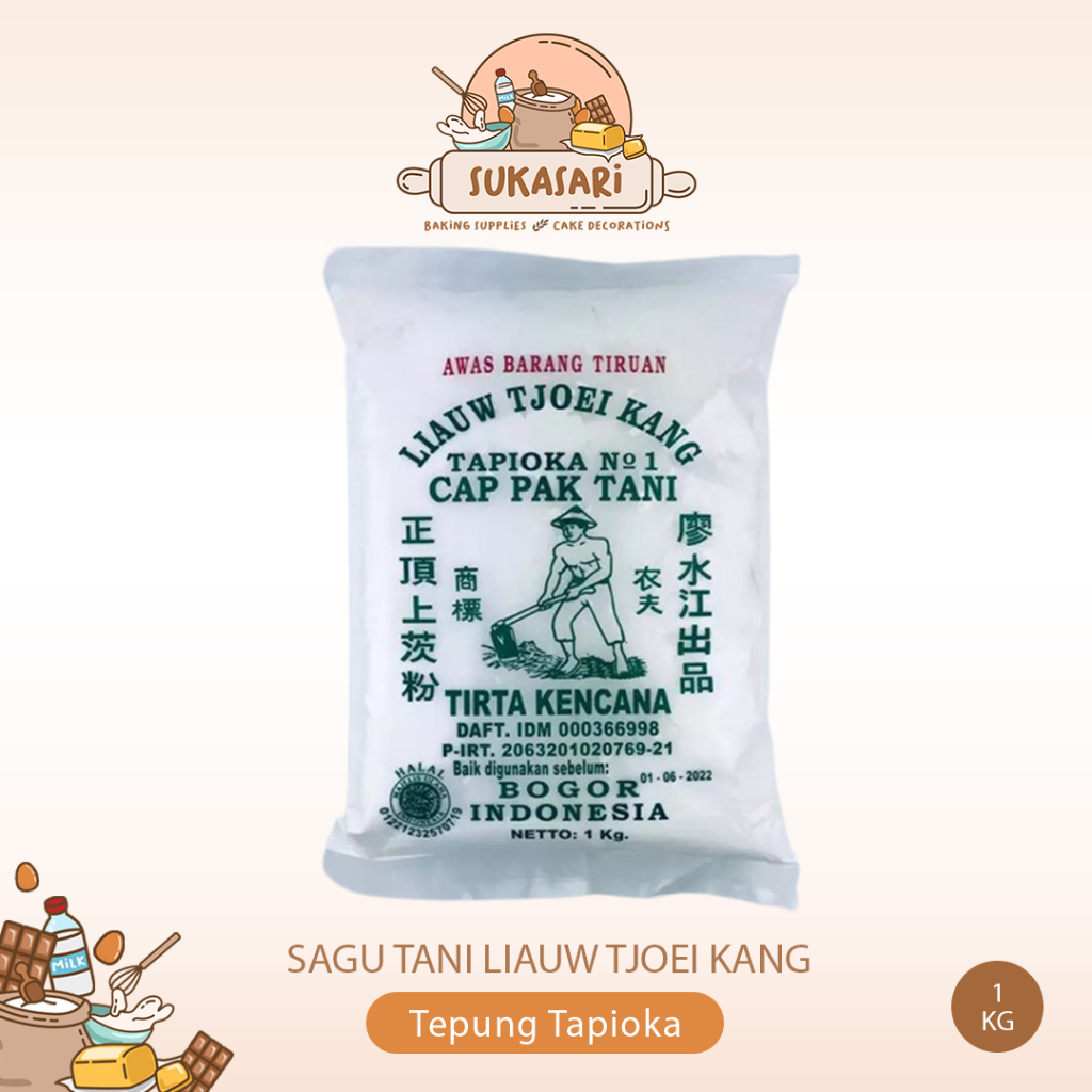 Jual Tepung Sagu Tani Liauw Tjoei Kang 1kg / Tepung Tapioka | Shopee ...