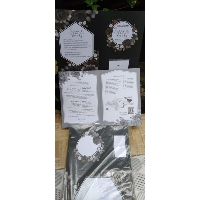 Jual UNDANGAN PERNIKAHAN ERBA 2403 | Shopee Indonesia