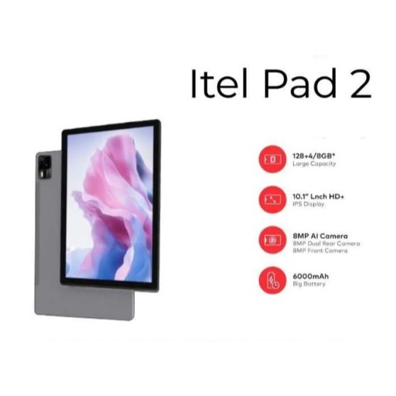 Jual Hp Itel Pad 2 LTE Ram 4GB Internal 128GB Garansi Resmi | Shopee ...