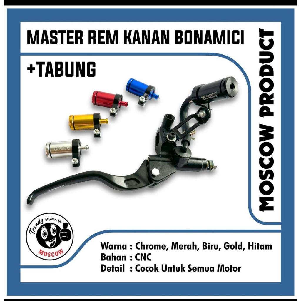 Jual MOSCOW MASTER REM KANAN PLUS TABUNG MINYAK REM BONAMICI RACING ...