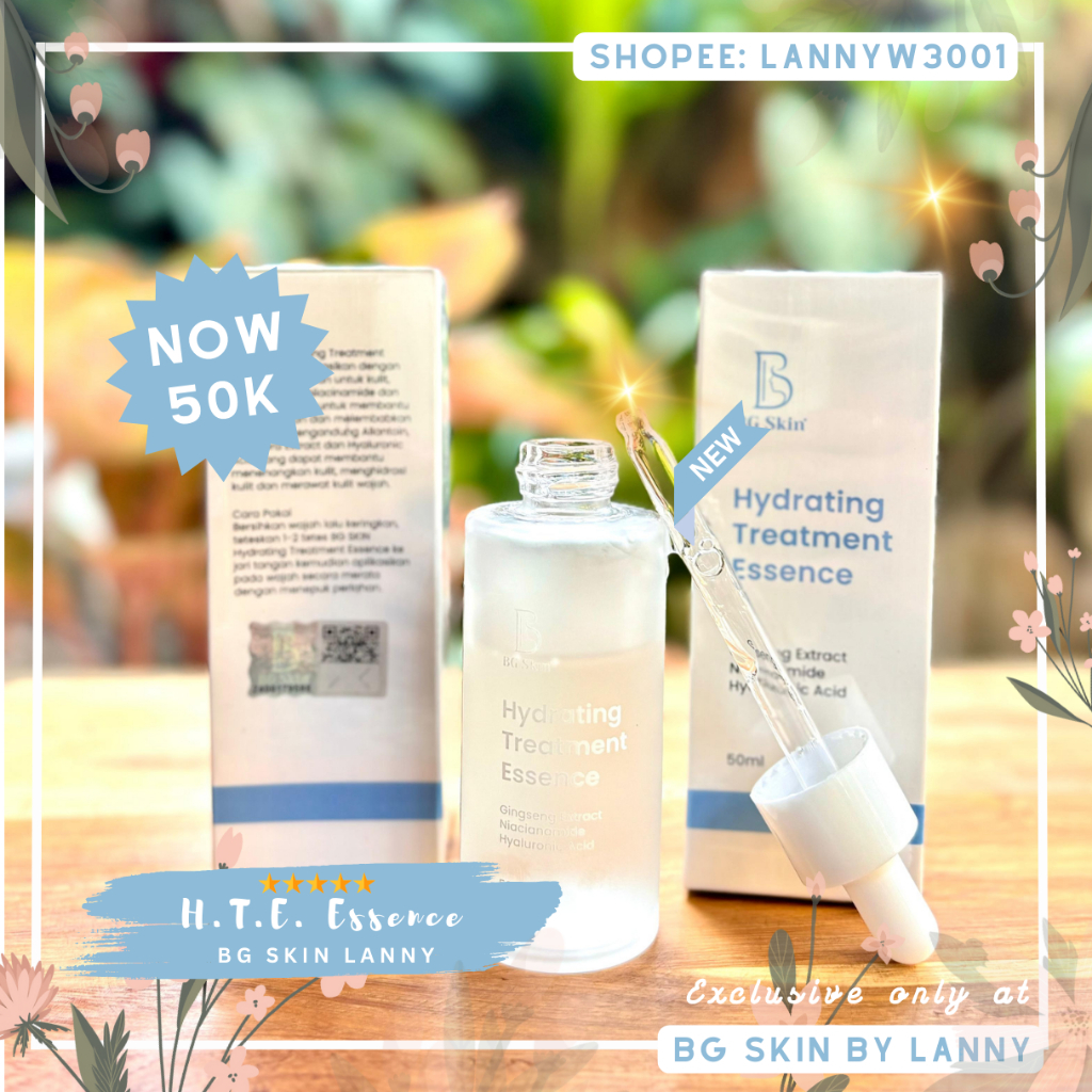 Jual BG SKIN HTE Hydrating Treatment Essence (50ml) | Shopee Indonesia