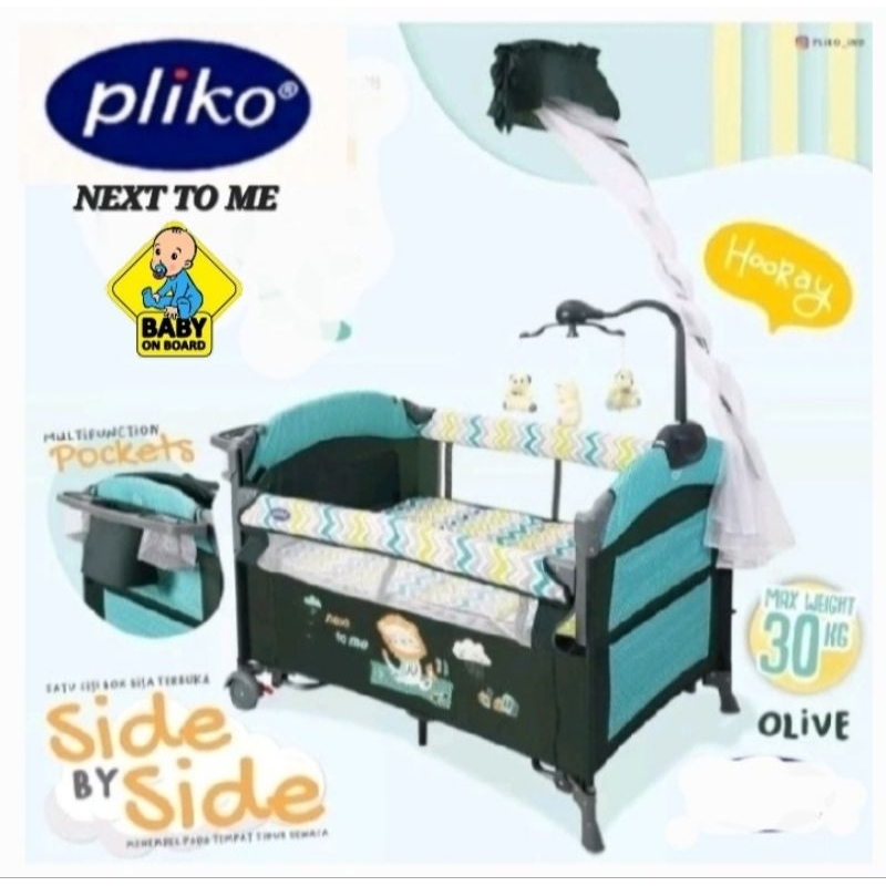 Jual Baby Box Pliko NEXT TO ME 828 LR / Pliko Creative 818 Tempat Tidur ...