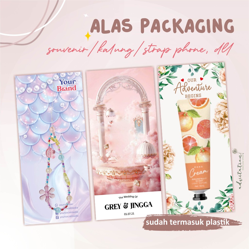 Jual ALAS STRAP PHONE ALAS PANJANG ALAS SOUVENIR + PLASTIK ALAS KALUNG ...