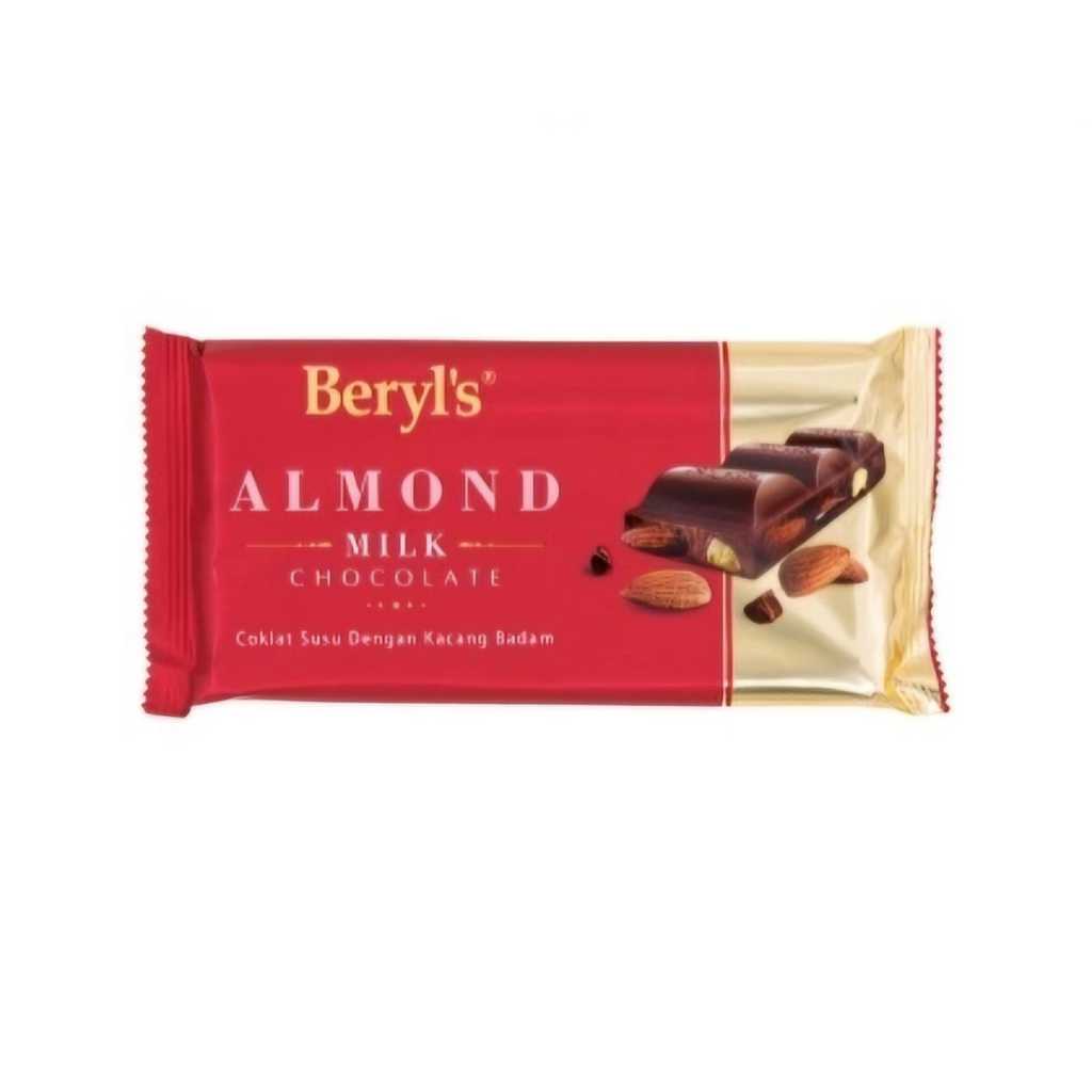 Jual Beryls Almond Milk Chocolate Bar | Shopee Indonesia