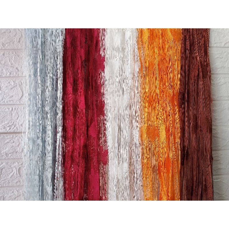 Jual Tirai Benang Motif Love Bunga Kotak Cocok Untuk Hiasan Rumah ...