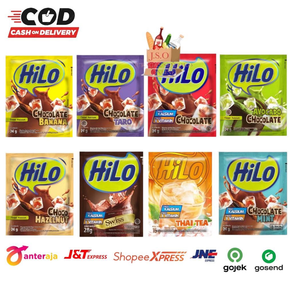 Jual [ JSO ] Susu Hilo Tinggi Kalsium Vitamin Renceng isi 10 Nutrifood ...