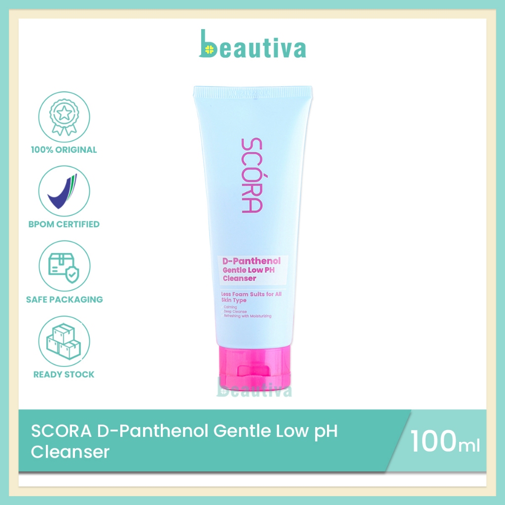 Jual SCORA D-Panthenol Gentle Low pH Cleanser | Shopee Indonesia