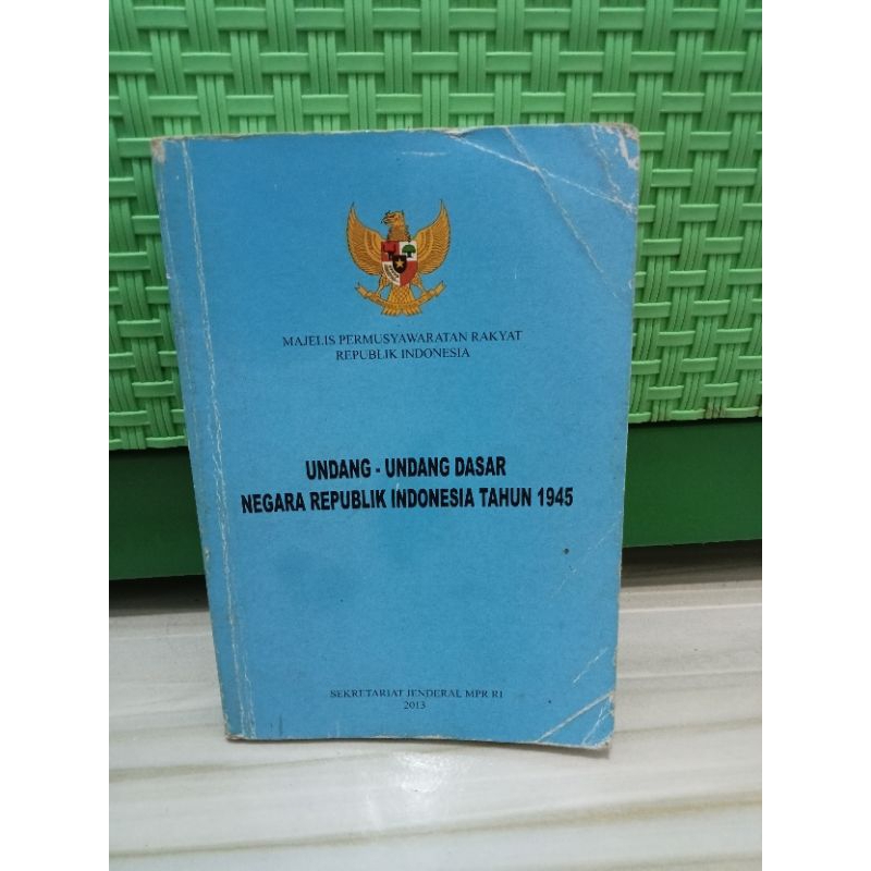 Jual Buku Undang-Undang Dasar UUD Negara Republik Indonesia Tahun 1945 ...