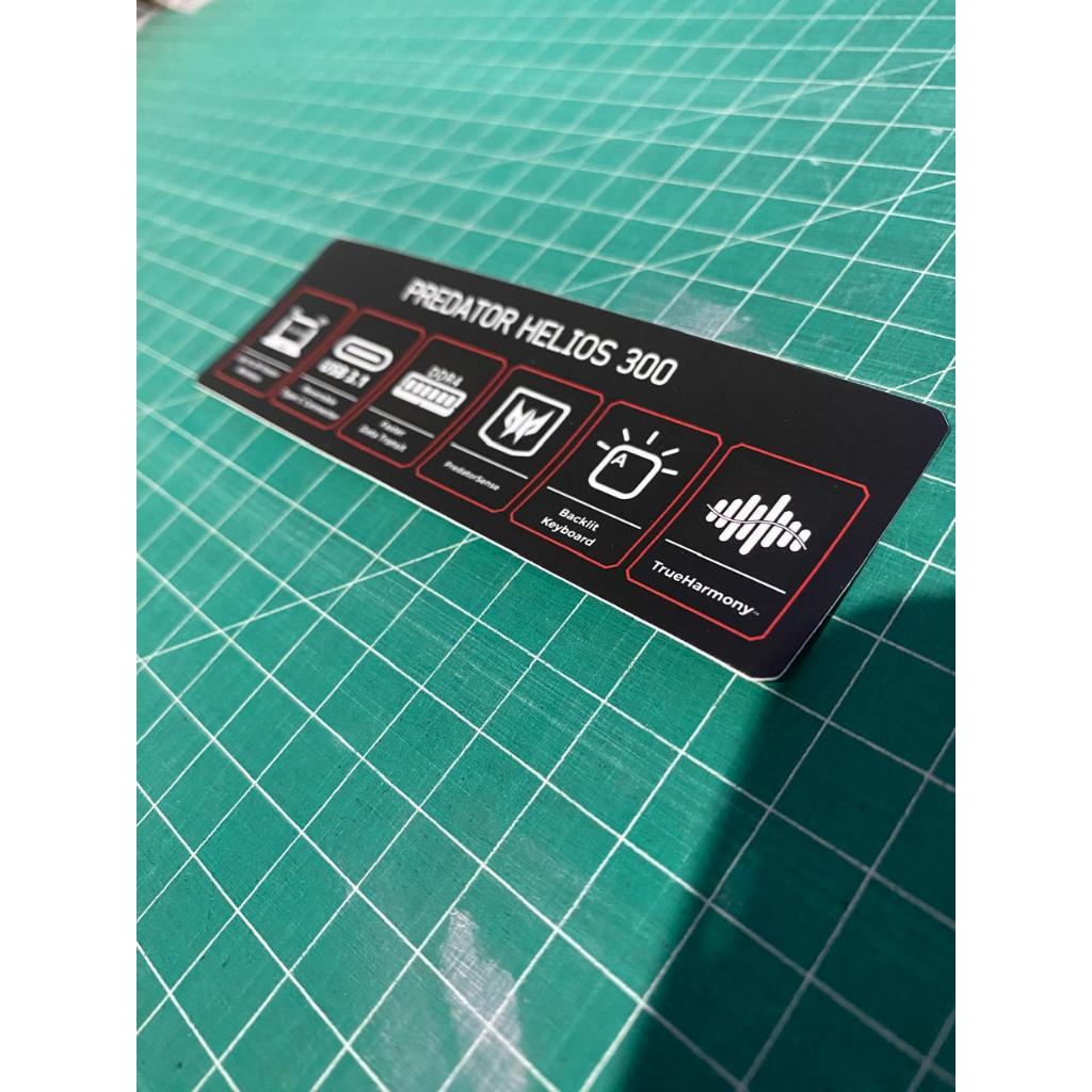 Jual Stiker Spesifikasi Laptop Acer Predator Series | Shopee Indonesia
