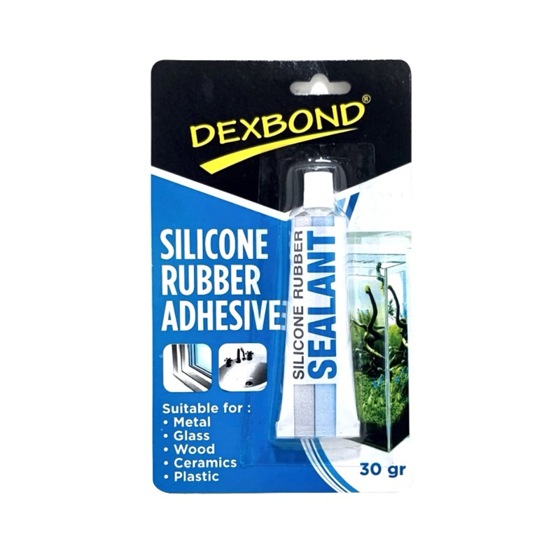 Jual Jual Lem Kaca 30 Gram Silicone Rubber Sealant Dexbond Original ...