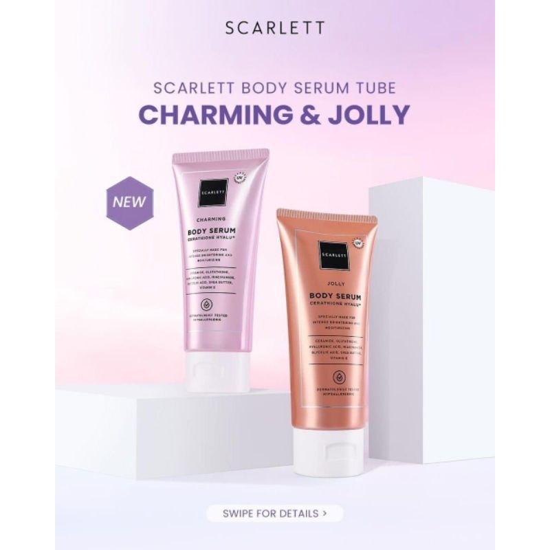 Jual Scarlett Whitening Body Serum 170 ML - TUBE/kecil | Shopee Indonesia