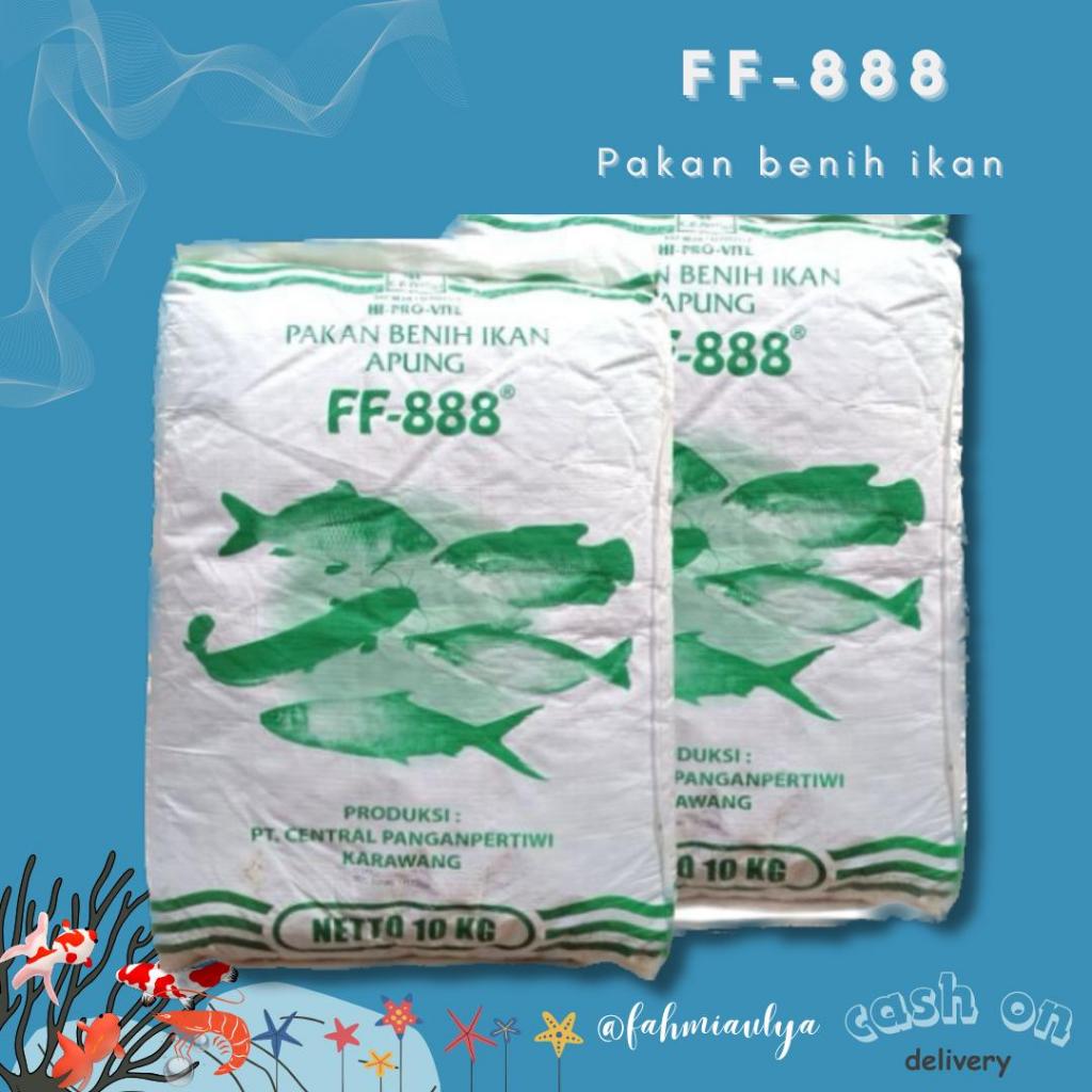 Jual PAKAN BENIH IKAN FF-888 (250 gr - 1 kg) Pakan Ikan Bibit Apung ...