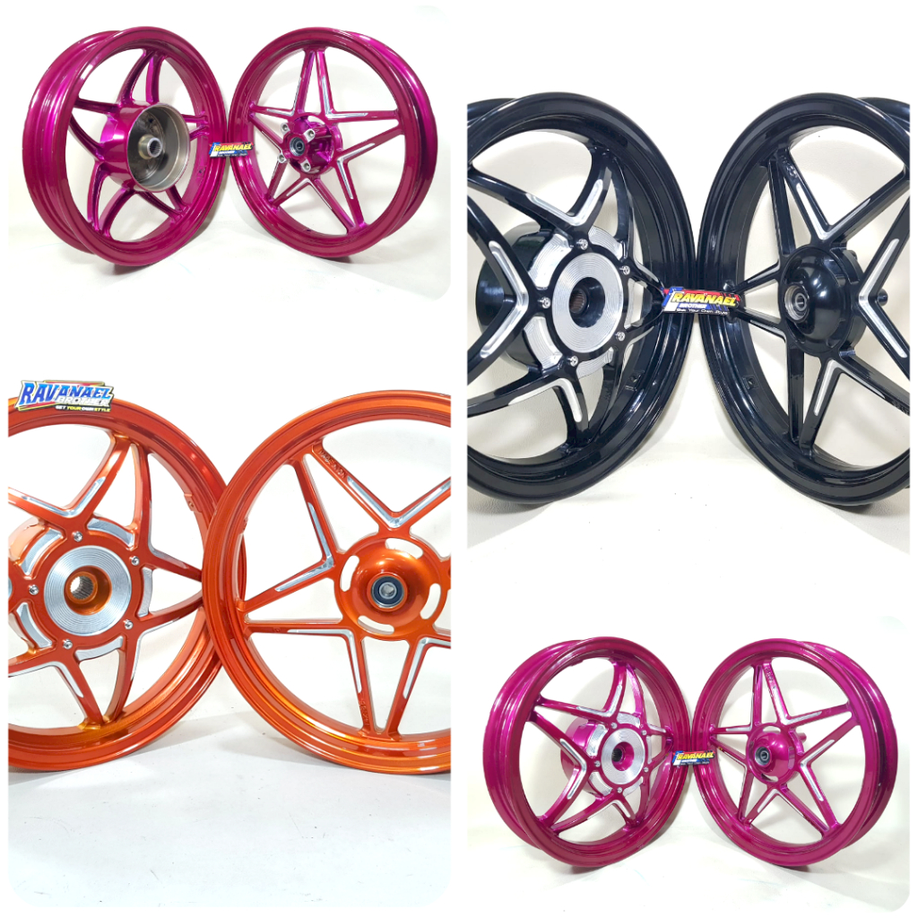 Jual Velg VRossi Racing Venom Orbit Vario 125 / 150 Baut 4 Velk V Rossi ...
