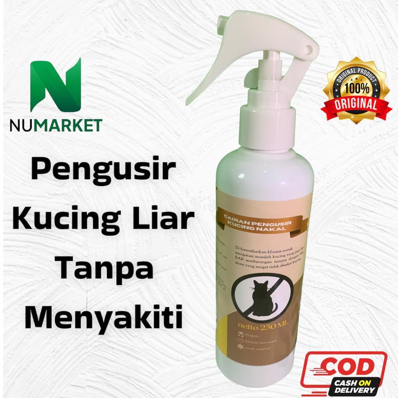 Jual BASSPRO Cairan Pengusir Kucing Liar Bahan Alami Semprot 250 Ml ...