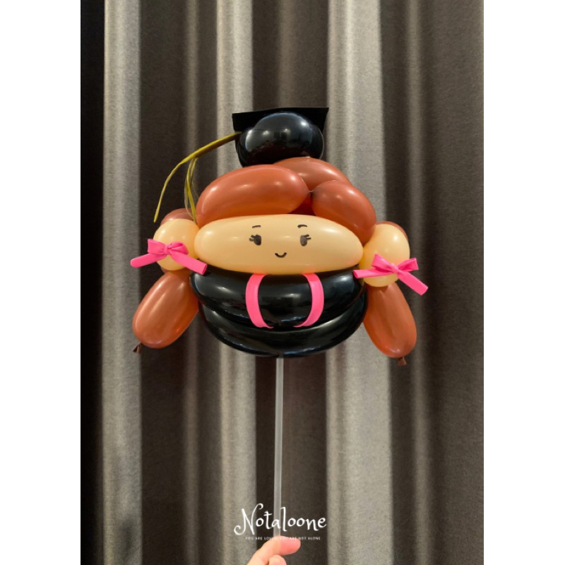 Jual Notaloone - Balon Chibi Karakter Graduation Wisuda Wisudawan ...