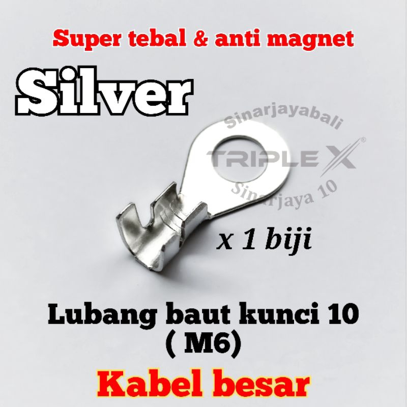 Jual skun bulat pipih sekun gepeng terminal o lubang 8 10 12 terminal ...