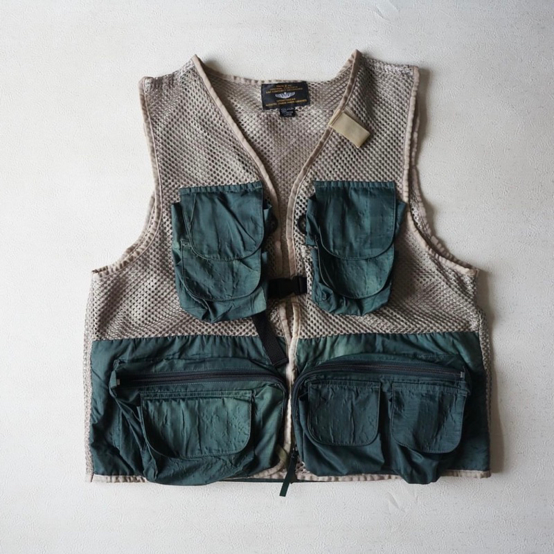 Jual Vest Rompi Vintage Fishing Outdoor Multipocket Utility Tactical ...
