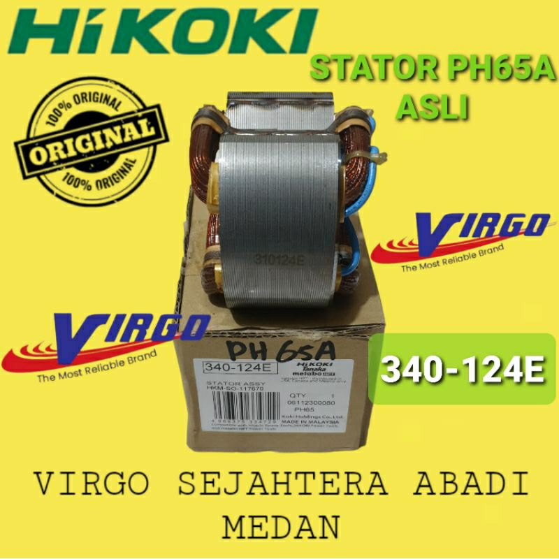 Jual PH65A STATOR FIELD ASSY DEMOLITION HAMMER HITACHI HIKOKI ASLI ...