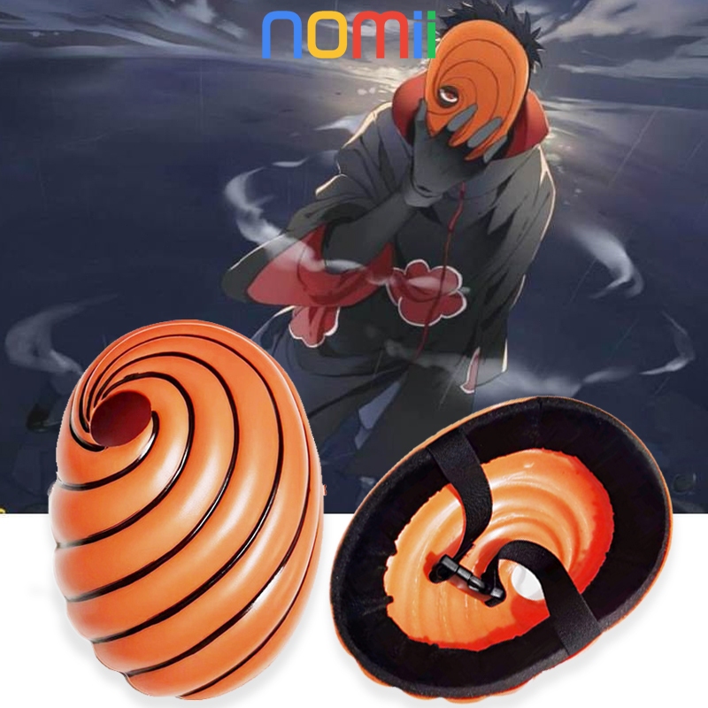 Jual Mask Obito Orange Tobi Obito Uchiha Naruto Cosplay Akatsuki Naruto ...