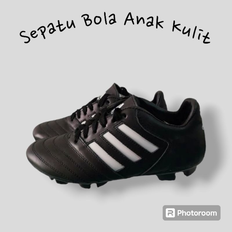 Jual Sepatu Bola Kulit Pull Anak Laki-Laki (Dijahit dan Dipaku ...