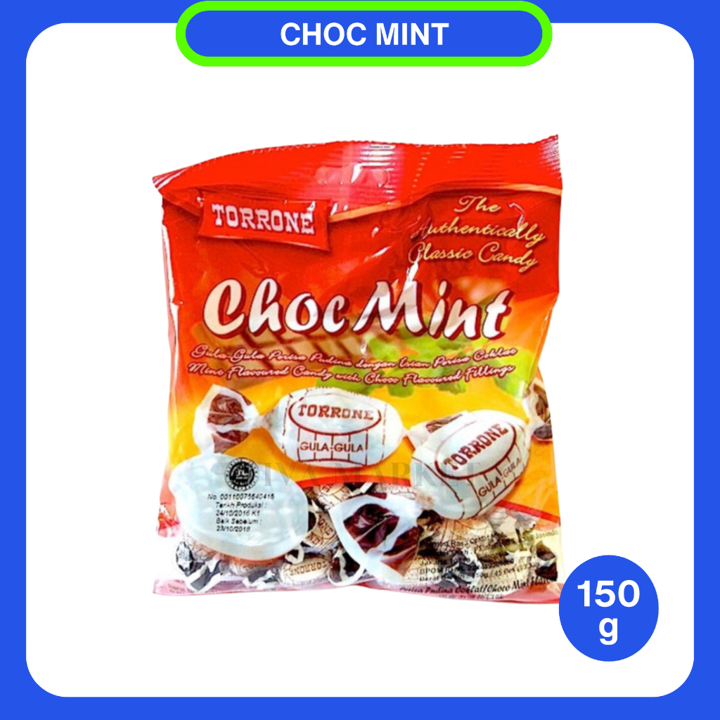 Jual Torrone Choc Mint 150g. Permen Coklat Mint | Shopee Indonesia