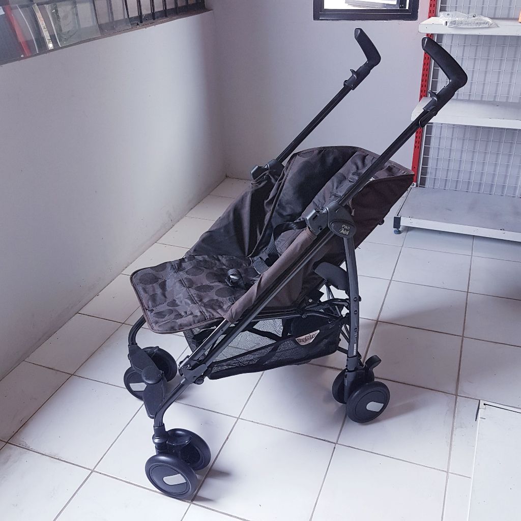 Jual Pegperego Pliko Mini Pois Brown Stroller Kereta Dorong Bayi Anak ...