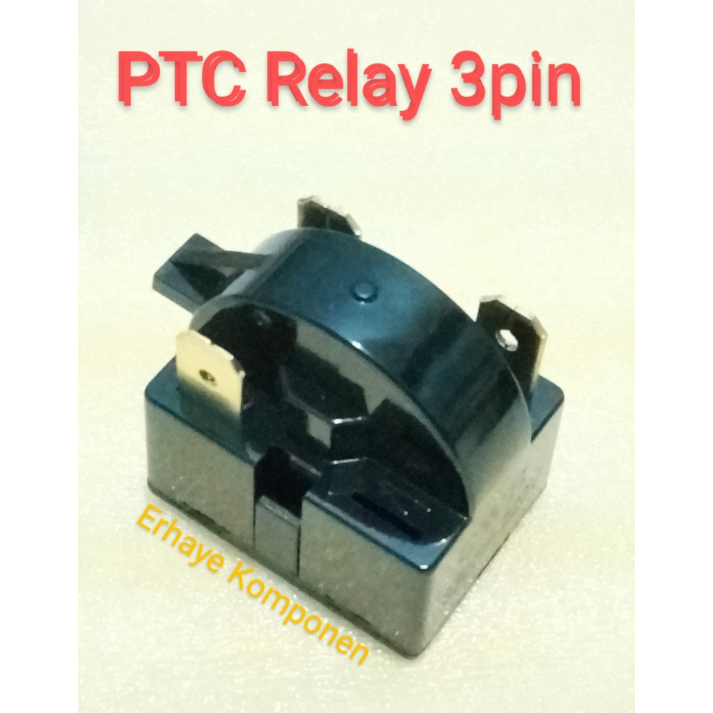 Jual Relay PTC Kulkas 220V 3PIN ORI klixon | Shopee Indonesia