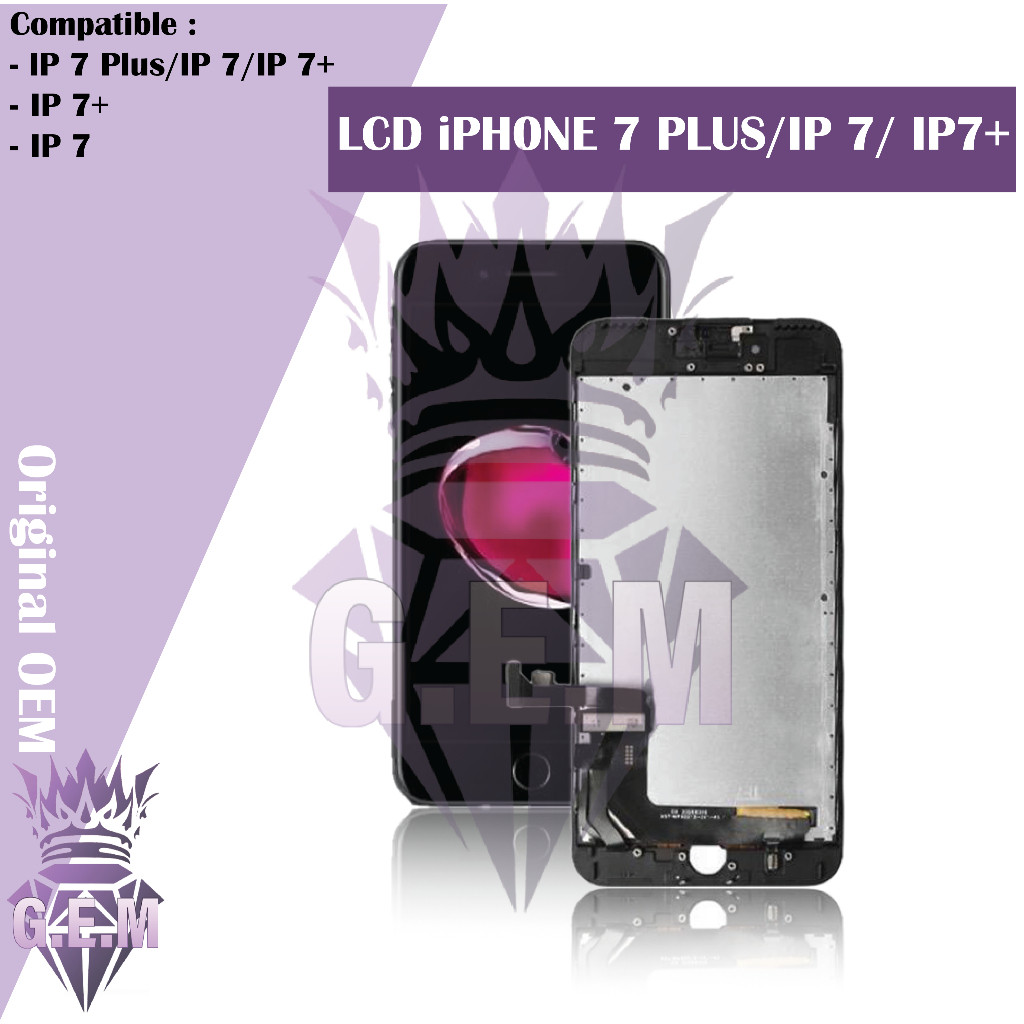 Jual LCD TOUCHSCREEN IP 7 PLUS FULLSET COMPLETE ORIGINAL | Shopee Indonesia