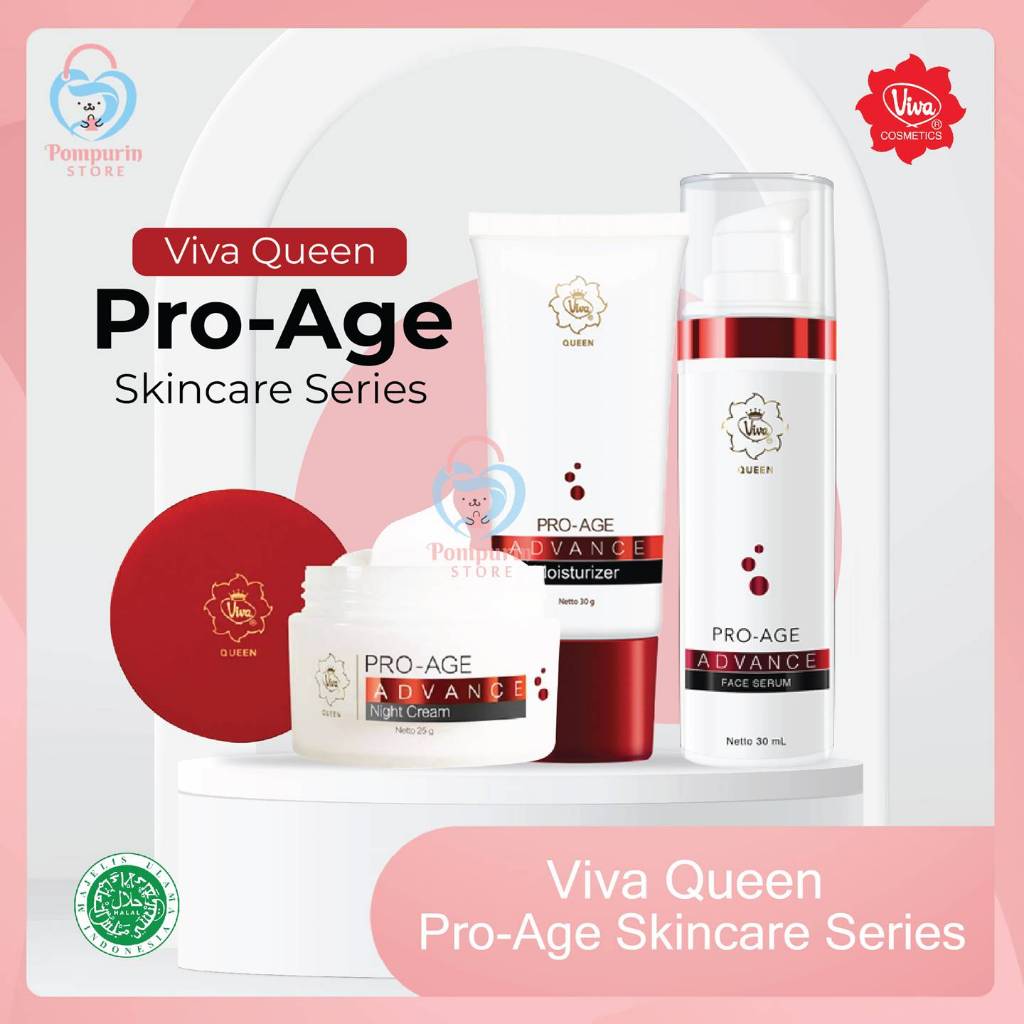 Jual Viva Queen Pro-Age Skincare Series - Advance Face Serum / Advance ...