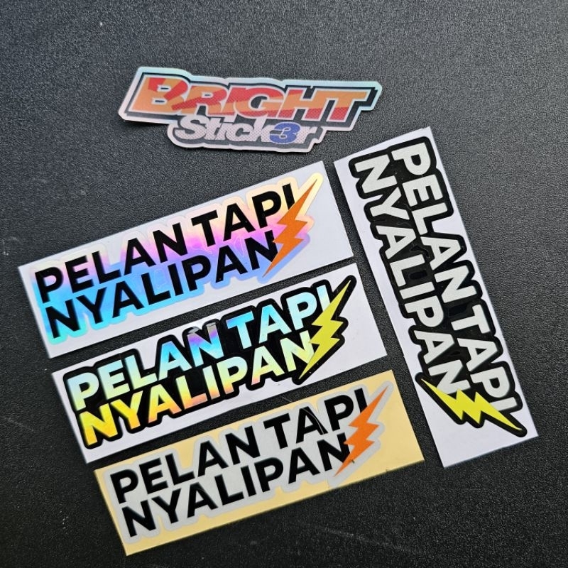 Jual Stiker Sticker Pelan Tapi Nyalipan Cutting | Shopee Indonesia