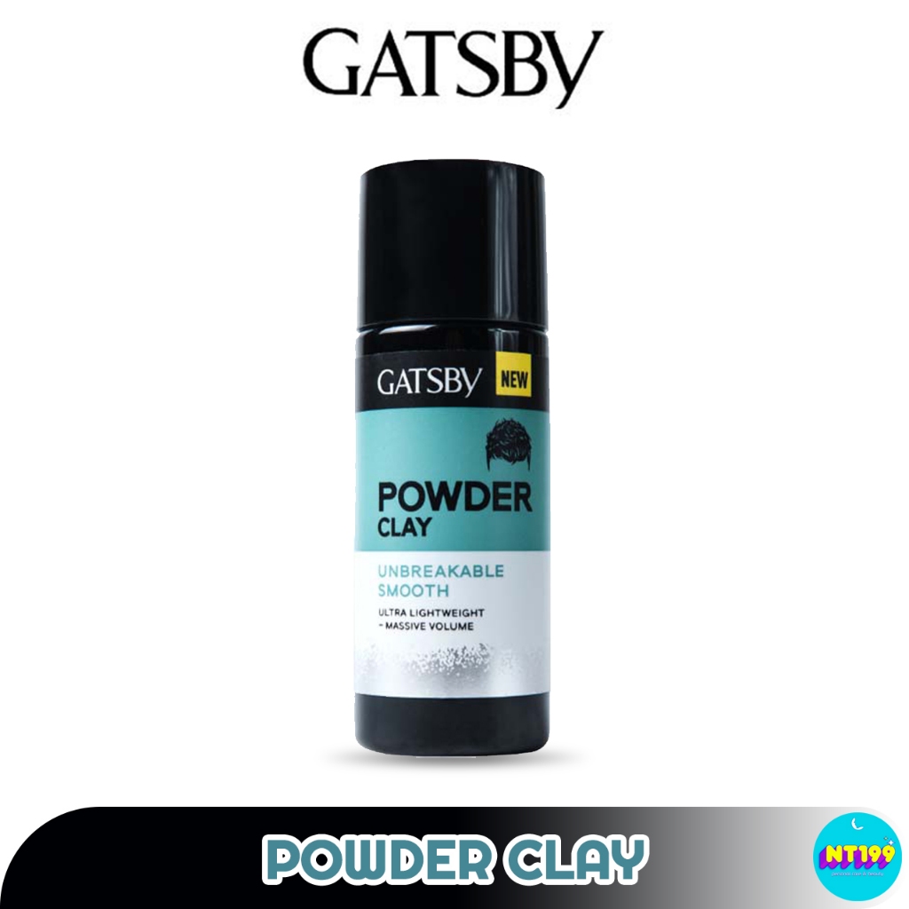 Jual GATSBY Powder Clay Unbreakable Smooth 20g | Shopee Indonesia