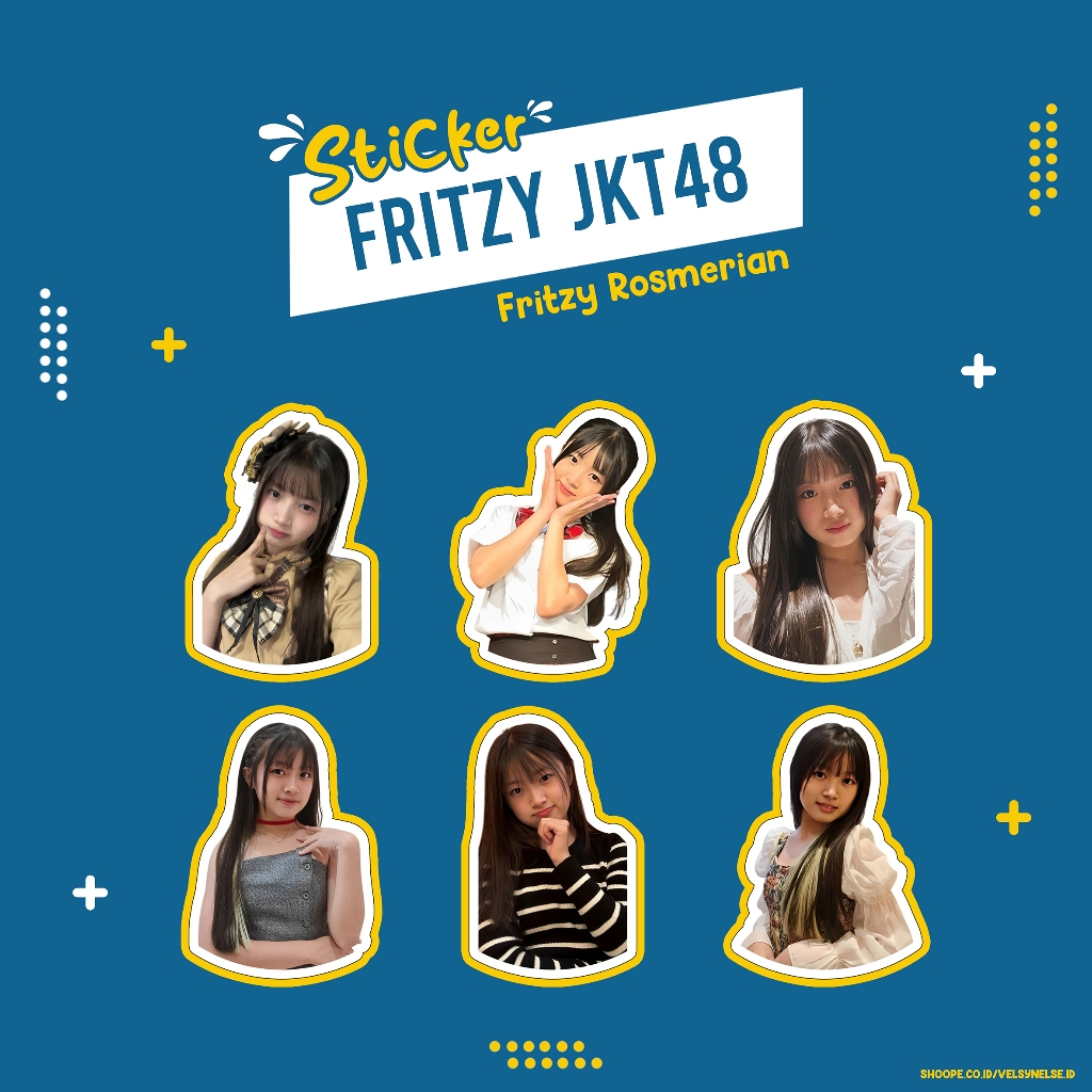 Jual [ ISI 6 ] Sticker Pack JKT48 Lucu Aesthetic High Quality | Shopee ...