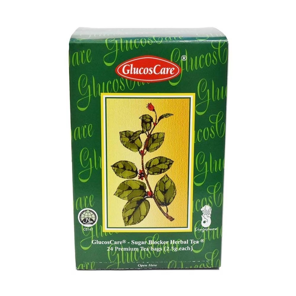 Jual GlucosCare Sugar Blocker Herbal Tea (Premium Tea Bag) 24sX2.5g ...