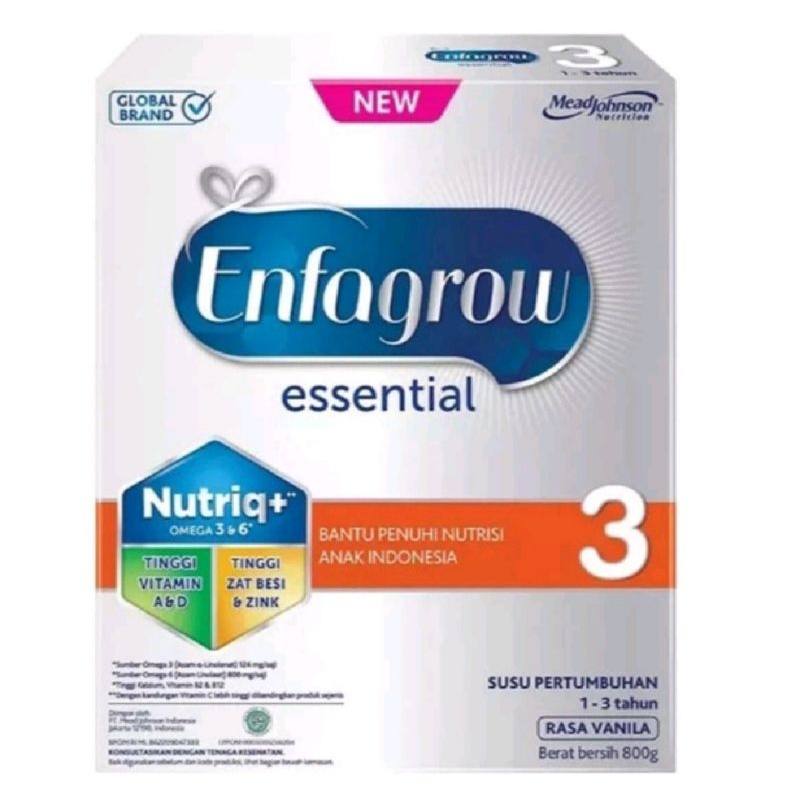 Jual enfagrow essential 3 & essential 4 kemasan 800 gram | Shopee Indonesia