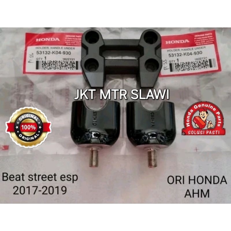 Jual 53132 K04 930 raiser stang holder pipe up raiser seat beat street ...
