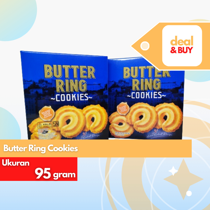 Jual Ever Delicious Cookies - Butter Ring Cookies Kemasan Box 95g ...