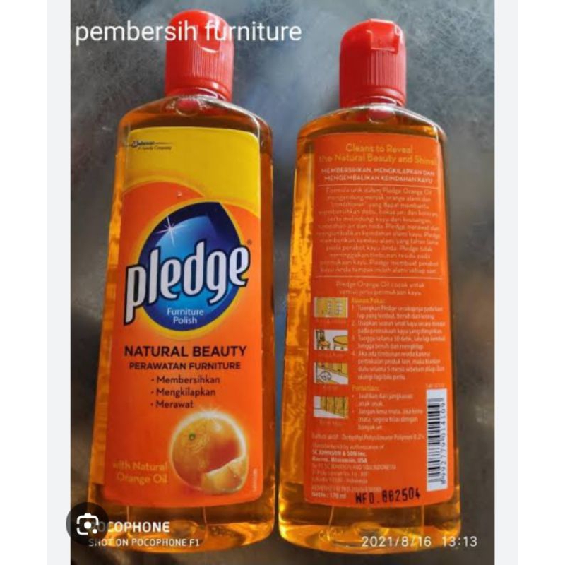 Jual pledge botol orange 170 ML | Shopee Indonesia