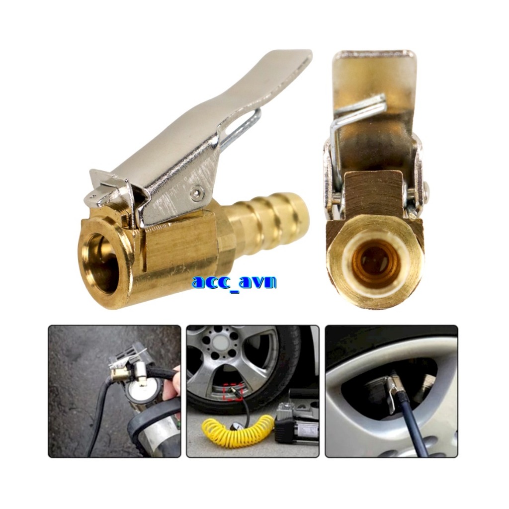 Jual ADAPTER Hose Konektor Selang Pompa Angin Ban Ordinary Adaptor ...