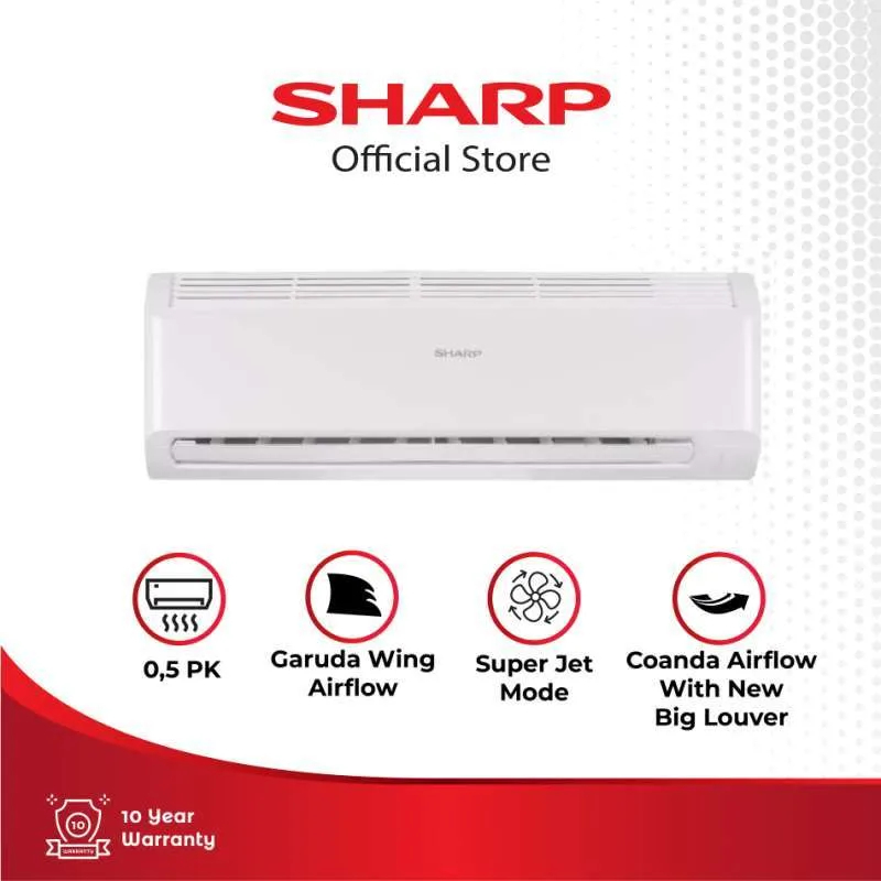 Jual SHARP AH-A7BEY AC Split Standar 0.7 PK New Garuda Series 3/4 PK [Unit Only] | Shopee Indonesia
