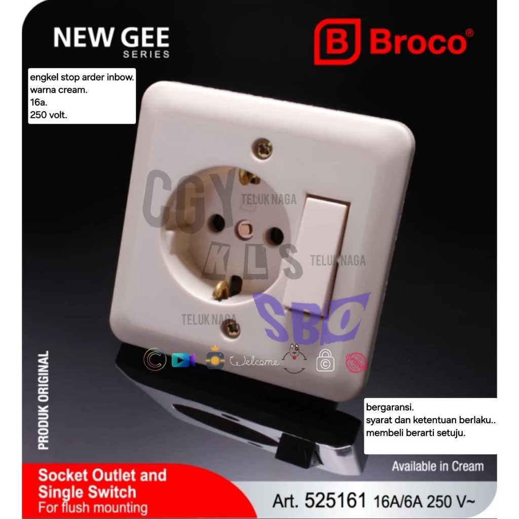 Jual BROCO ENGKEL STOP ARDE TANAM IB, BROCO ENGKEL STOP INBOW, WARNA ...