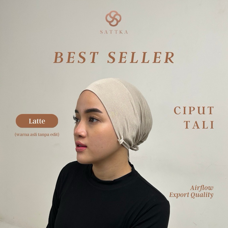 Jual Ciput Tali Turki Airflow Kaos by sattka basic original | Shopee ...