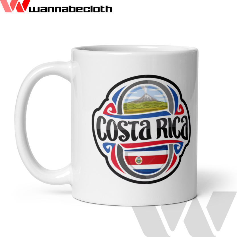 Jual Mug Costa Rica Gelas Costa Rica Mug Gelas Souvenir Negara Dunia ...