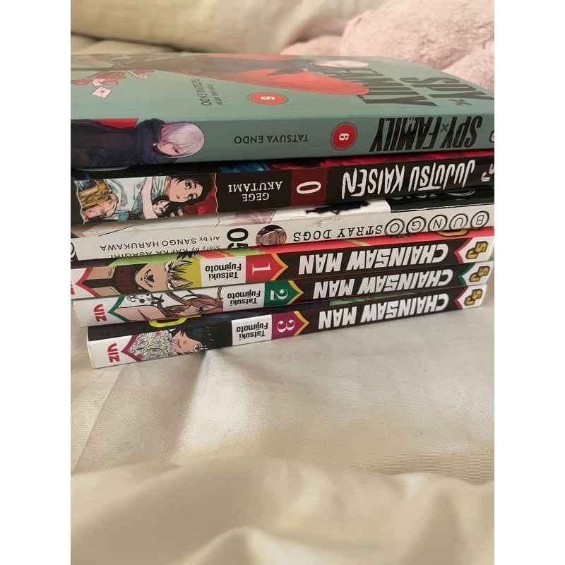 Jual Manga preloved import csm,bsd(bungo stray dogs)jjk 0,spyx family ...