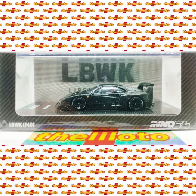 Jual INNO64 LBWK F40 CARBON BLACK HITAM FULL INNO 64 LIBERTY WALK ...